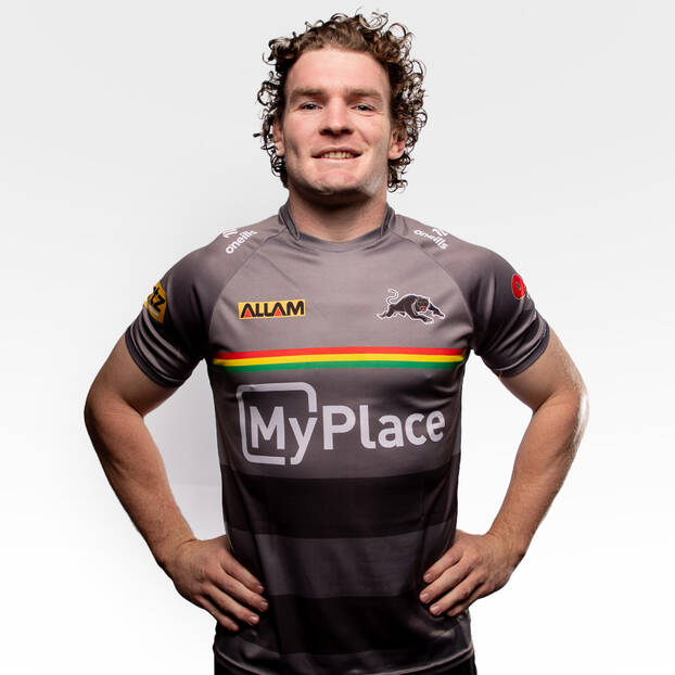 2025 Panthers Penriths ADULTS Grey Training Tee